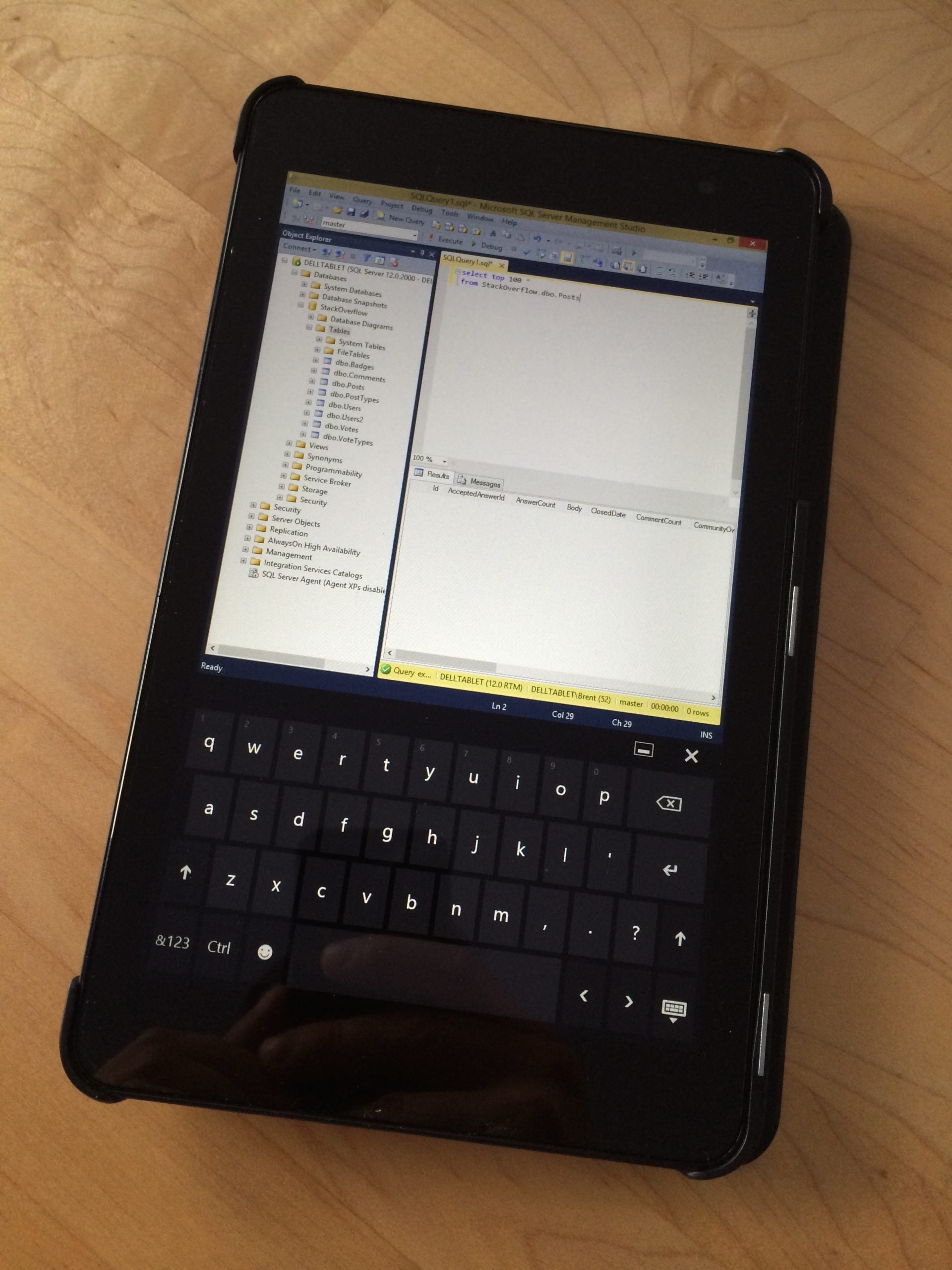 The One Pound SQL Server: Dell Venue Pro 8 – Brent Ozar